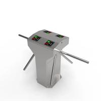 China 304 Stainless Steel Tripod Turnstile Gate Waist Height With 2 Mechanisms for sale