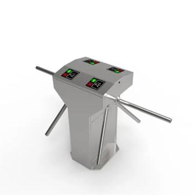 China 304 Stainless Steel Tripod Turnstile Gate Waist Height With 2 Mechanisms for sale