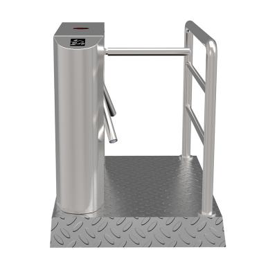 China Ticket System Tripod Turnstile Gate Barcode RFID Fingerprint Access Control for sale
