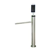 China Cylinder Revolving Drop Arm Turnstile High Speed Access Control for sale
