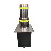 China 3S 4.5S High Speed Automatic Rising Bollards Waterproof Crash Rated Traffic Anti Ram for sale