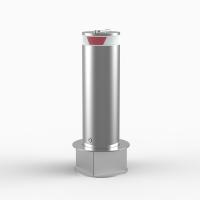 China Detachable Movable Automatic Rising Bollards 600mm Height Above Ground for sale