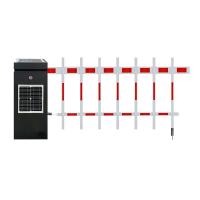 China Dc24v Brushless Motor Automatic Boom Barrier Solar Power Green Energy Free Wiring for sale