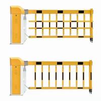 China Remote Control Boom Barrier Gate Parking Lot Vehicle Traffic Control 6m Length Fencing for sale