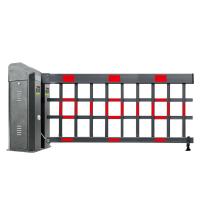 China 6m Fencing Length Automatic Boom Barrier Gate 100% Duty Cycle Heavy Duty OEM ODM for sale