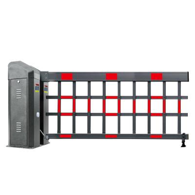 China 6m Fencing Length Automatic Boom Barrier Gate 100% Duty Cycle Heavy Duty OEM ODM for sale