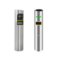 China 304 Stainless Steel Access Control Turnstile with DC12V Solenoid for Visitor Management System for sale