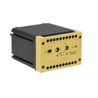 China Yellow Color Boom Barrier Gate Vehicle Loop Detector Single Channel Industrial Grade for sale