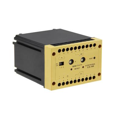 China Yellow Color Boom Barrier Gate Vehicle Loop Detector Single Channel Industrial Grade for sale