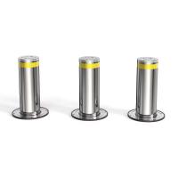 China Hydraulic Telescopic Automatic Rising Bollards With Crash Tested PLC Control Box for sale