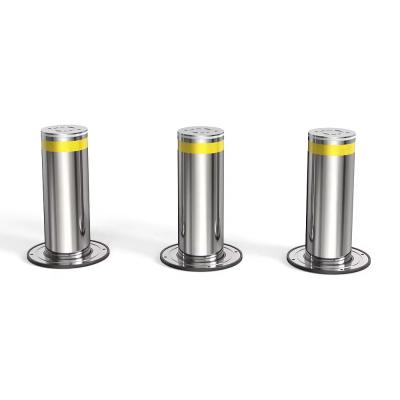China Hydraulic Telescopic Automatic Rising Bollards With Crash Tested PLC Control Box for sale
