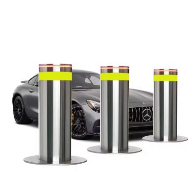 China Wide Selection Chinese Made Crash Rated Automatic Retractable Steel Safety Bollards for sale