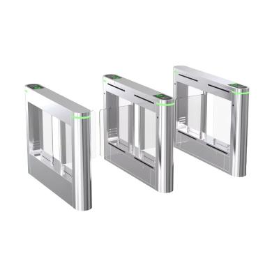 China Access Management 40W SS304 Acrylic Barrier Turnstile Gate IP45 for sale