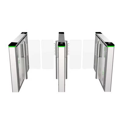 China Automatic Opening Fast Lane High Speed Access Control Gates BLDC Servo Motor Swing Arm for sale
