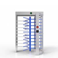 China Colorful Cabinet Full Height Turnstile Gate Security Systems for Gymnasium Access Control for sale