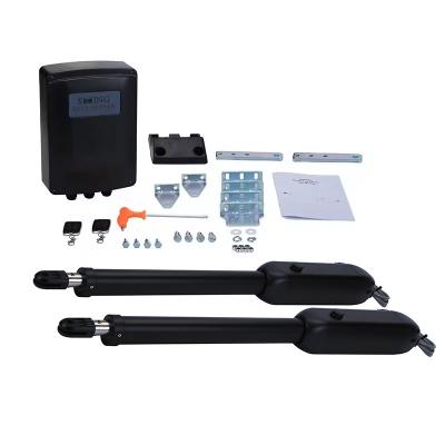 China Electronic Door Opener 400kg Max 3800N Force Residential Swing Gate Operator Kit for sale