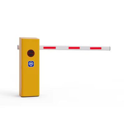 China DC24V Power Supply 8m Length Arm Boom Barrier with LED Light and Springless Mechanism for sale