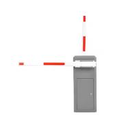 China Two-way Street Barrier Gate One Case With Dual Motors Support Max 6 Meter Arm for sale