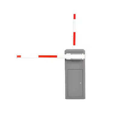 China Two-way Street Barrier Gate One Case With Dual Motors Support Max 6 Meter Arm for sale