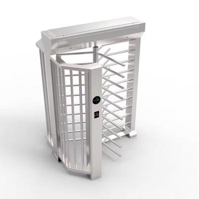 China High Safety 120 Degree Single Double Lane Full Height Turnstiles For Construction Site for sale