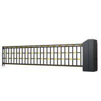 China Heavy Duty Big Motor Vehicle Access Control Fencing Boom Barrier Gate for Highway Toll Station for sale
