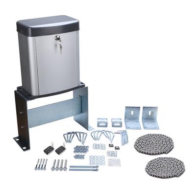 China 300KG DC24V Gear Chain Driven Optional battery backup residential  sliding gate opener for sale