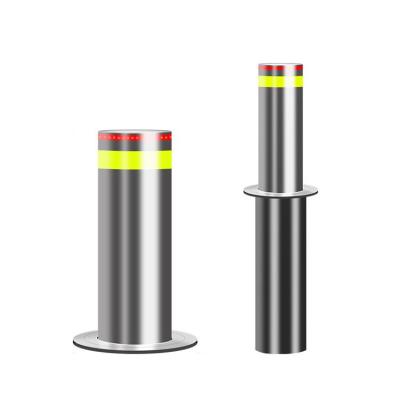 China Vehicle Access Control Retractable Bollard United Kingdom European Standard Restricted Areas for sale