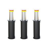 China PLC Controller Driveway Bollard Stainless Steel Powder Coated Galvanised Infrared Sensor for sale