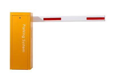 China 1.8 Second CE Approved Yellow Automatic Barrier Gate for Parking with Heavy Duty Spring for sale