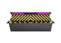 China Hydraulic Oil Control Security Road Blocker With 120 Tons Passing Pressure and IP68 Rating for sale