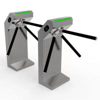 China Automatic Electronic 3 Arm Tripod Turnstile Gate With Card Reader and 0.2 Second Gate Opening Time for sale