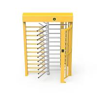 China 120 Degree Rotating Full Size Turnstile Gate Casing Material Mild Steel/ Stainless Steel 1500×1343×2300mm for sale