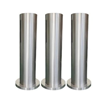 China 201 304 316 Stainless Steel Traffic Fixed Bollard With Decorative Cover Custom Thickness for sale