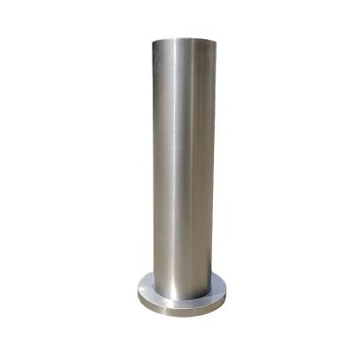 China Galvanised Stainless Steel Fixed Bollard Column RAL Bead-Blasted Surface Treatment Custom Diameter for sale