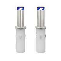China Integrated Hydraulic Automatic Rising Bollard with 304 Stainless Steel and LED Light for sale