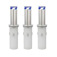 China Retractable 100% Duty Rated Hydraulic Rising Bollards Electric Hydraulic Mechanically Operated for sale