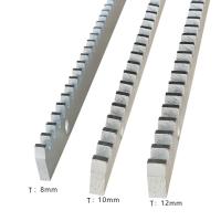 China M4 Automatic Door Fittings Metal And Nylon Gear Rack For Sliding Gate Operator for sale