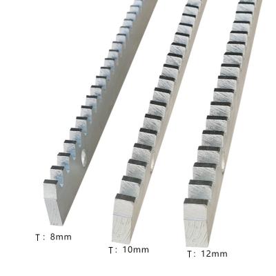 China M4 Automatic Door Fittings Metal And Nylon Gear Rack For Sliding Gate Operator for sale
