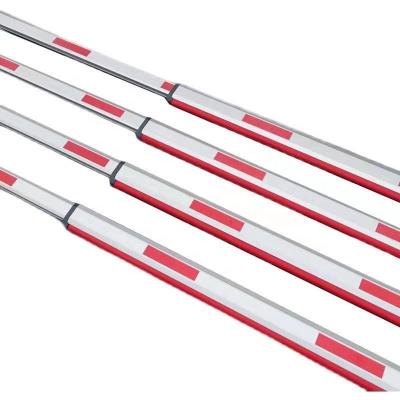 China 86x44mm Size Telescopic Boom Barrier Arm with Customization Support Aluminum Material 1-6 Meter Length Optional for sale