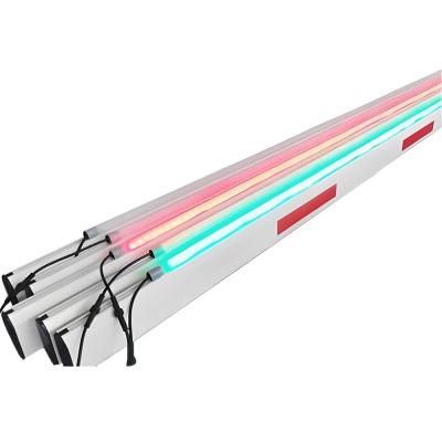 China Outdoor Visualization Led Strip Parking Barrier Arm for Nighttime Collision Warning for sale