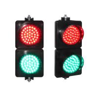 China Portable Intelligent Parking Vehicle Access Control System Red Green 100mm Diameter Led Traffic Light for sale