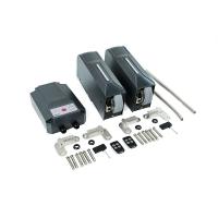 China 600KG Per Leaf Automatic Roller Wheel Ground Wheel Swing Door Gate Motor Opener Operator for sale