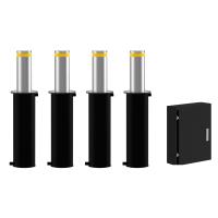 China Full-Automatic Hydraulic Rising Bollard with 3-4 Seconds Lowering Time 5 Million Times Service Life and K4/K8/K12 Anti-Collision Levels for sale
