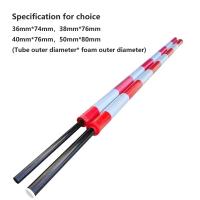 China Light weight Durable Carbon Fiber Boom Arm with Red-White Reflective Film for Barrier Gates for sale