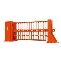 China Heavy-duty Automatic Barrier Gate with Impact Resistance Level 80KM/h, DC Brushless Gear Motor, and Encrypted Remote Control for sale