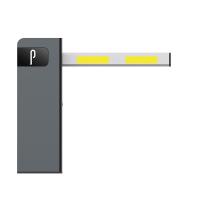 China Fast Speed 100W DC24V Metal Housing Traffic Control Boom Barrier Gate for Houses Office Buildings Supermarkets for sale