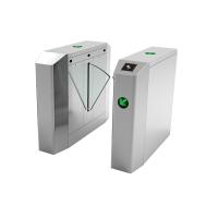 China 27cm Flap Barrier Gate with Infrared Sensor and Voice Prompt for Pedestrian Access Control for sale
