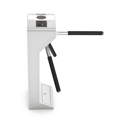 China SS304 Bi-Directional Tripod Turnstile Gate with Hydraulic Buffer for Secure Access Control for sale