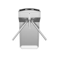 China 510mm Arm Length Tripod Turnstile Gate with 304 or 316 Stainless Steel for 30 Person Per Minute Traffic Flow for sale