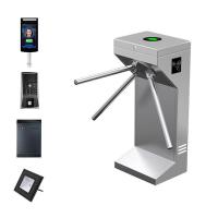 China Full Automatic 304 Stainless Steel Tripod Turnstile Gate with 510mm Arm Length for Access Control for sale